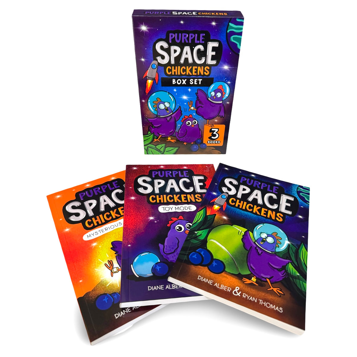 Purple Space Chickens Box Set (3 Books) – Diane Alber