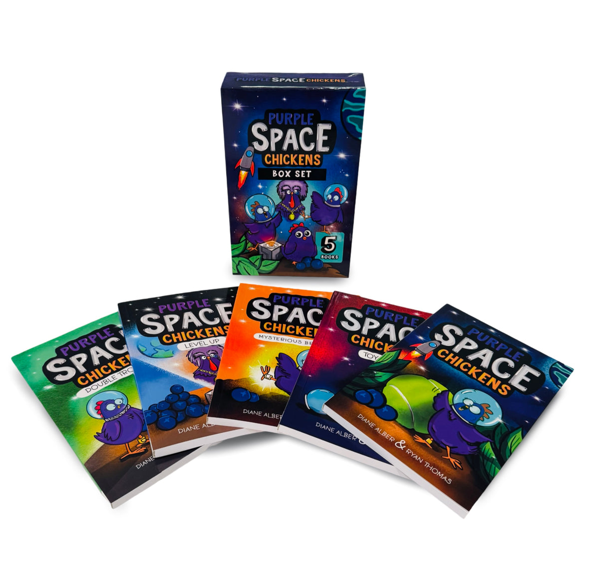 Purple Space Chickens Box Set (5 Books) – Diane Alber