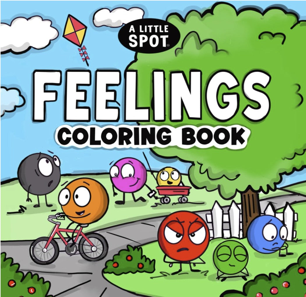 A Little SPOT Feelings COLORING Book – Diane Alber