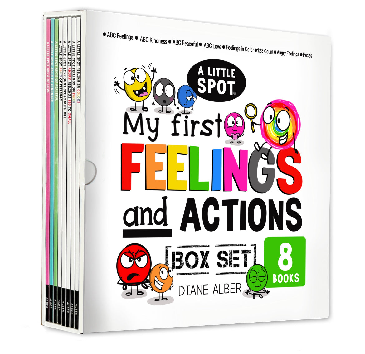 A Little SPOT My first Feelings and Actions Book Box Set – Diane Alber