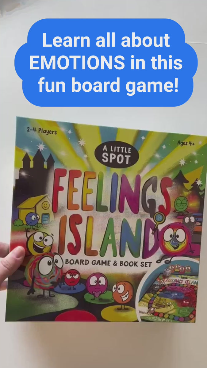 A Little SPOT Feelings Island Board Game and Book Set – Diane Alber