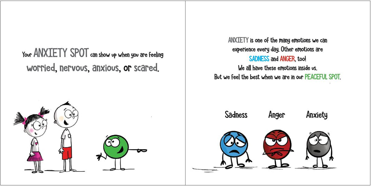 A Little SPOT of Anxiety: A Story About Calming Your Worries – Diane Alber