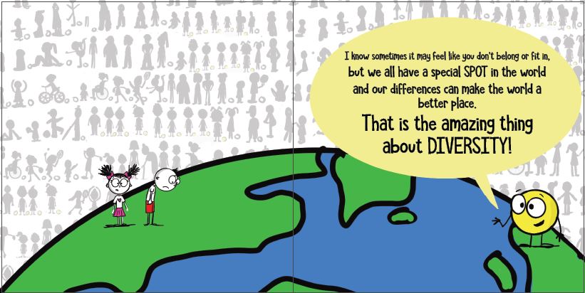 Finding your SPOT in the World: A Story about Diversity – Diane Alber