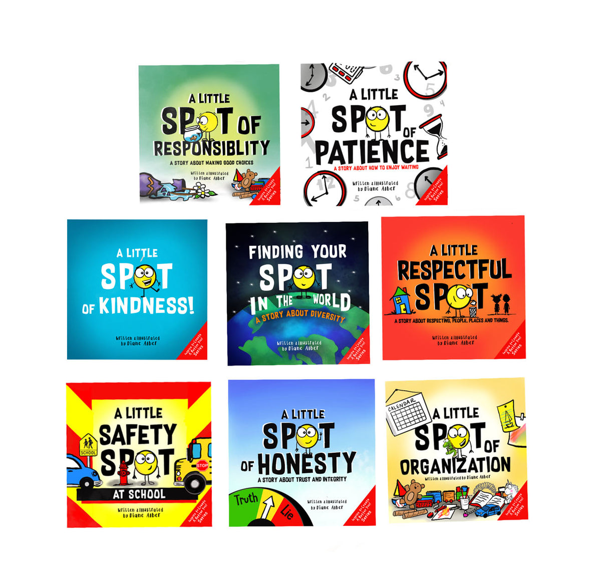 A Little SPOT Takes Action! Box Set (8 Books: Kindness, Responsibility ...