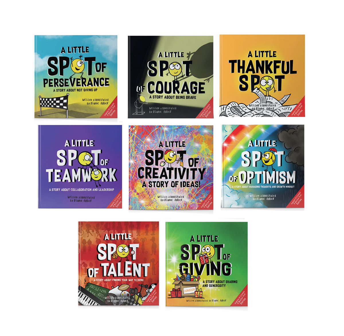 A Little SPOT of Life Skills Box Set (8 Books: Courage, Perseverance ...