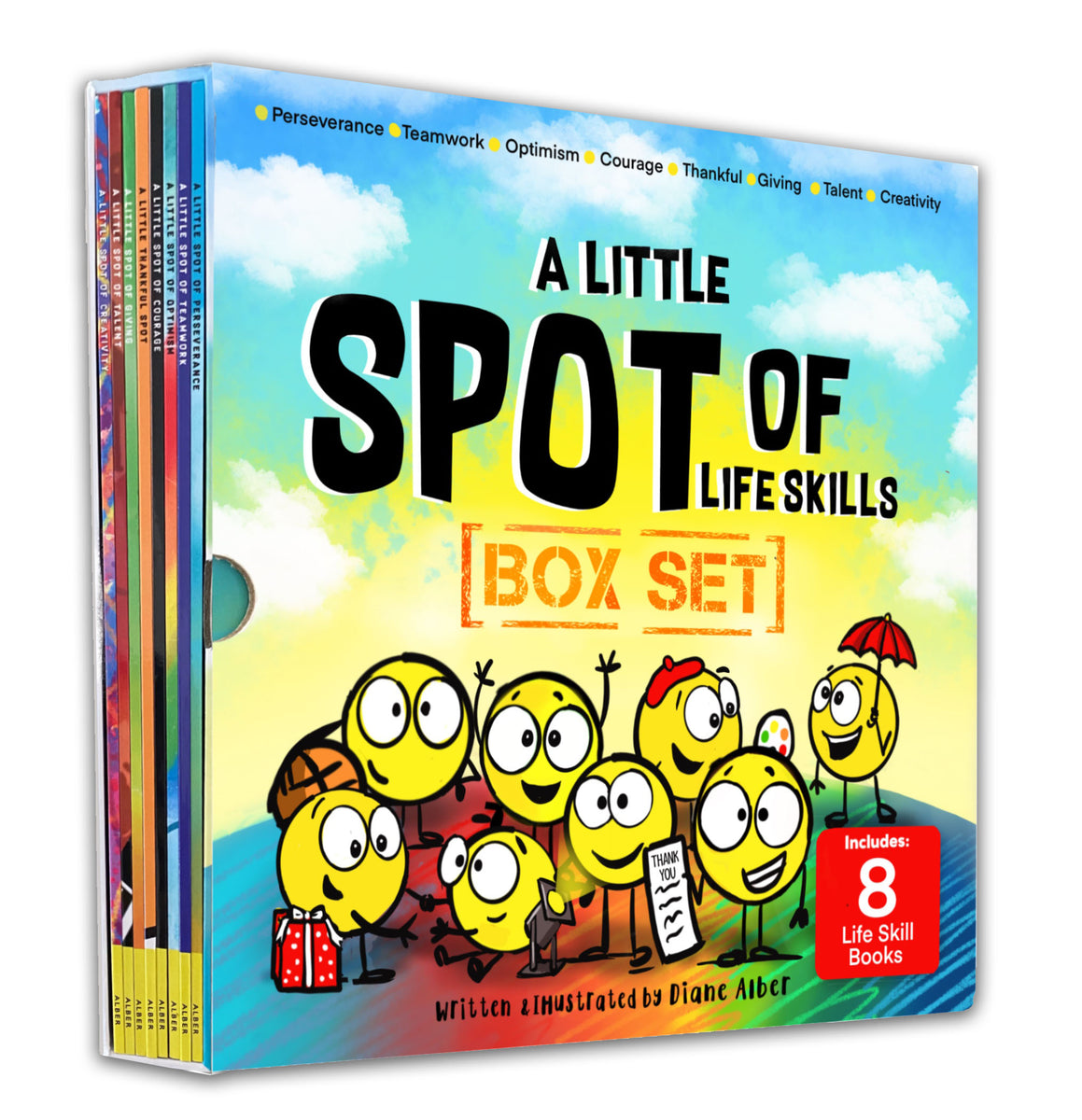 A Little SPOT of Life Skills Box Set (8 Books: Courage, Perseverance ...
