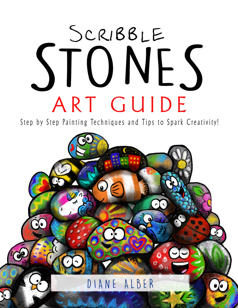 Art Guide Scribble Stones: Step by Step Painting Techniques and Tricks ...