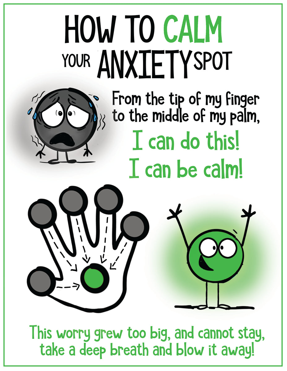 A Little SPOT of Anxiety- Download Acitivity Printable – Diane Alber