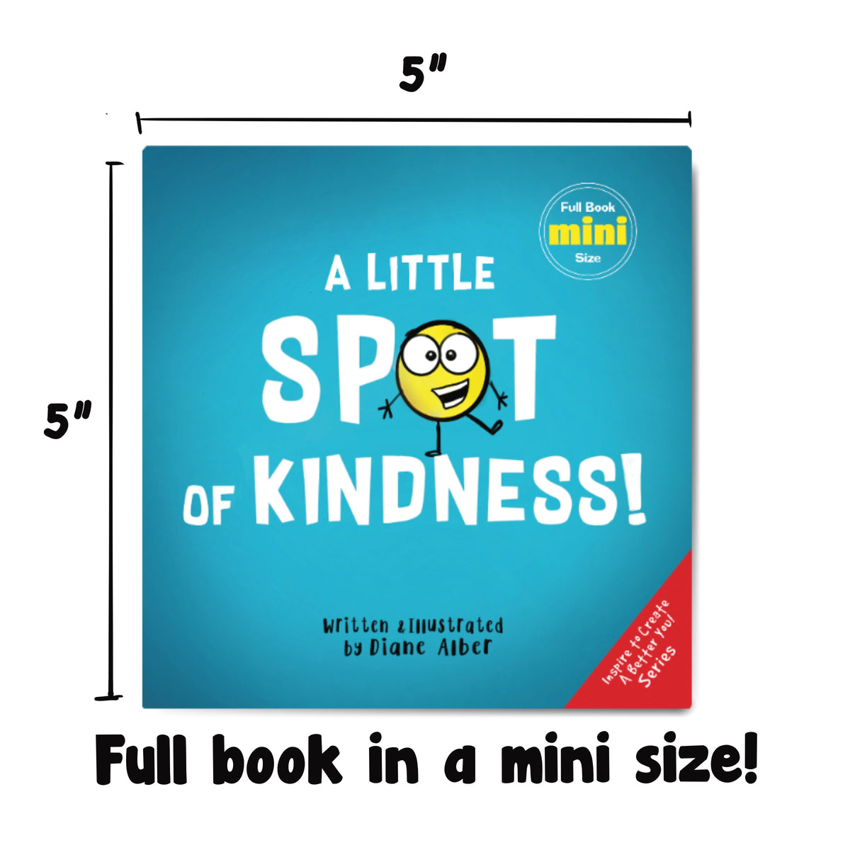25 Mini Books Classroom Set Kindness SPOT – Diane Alber