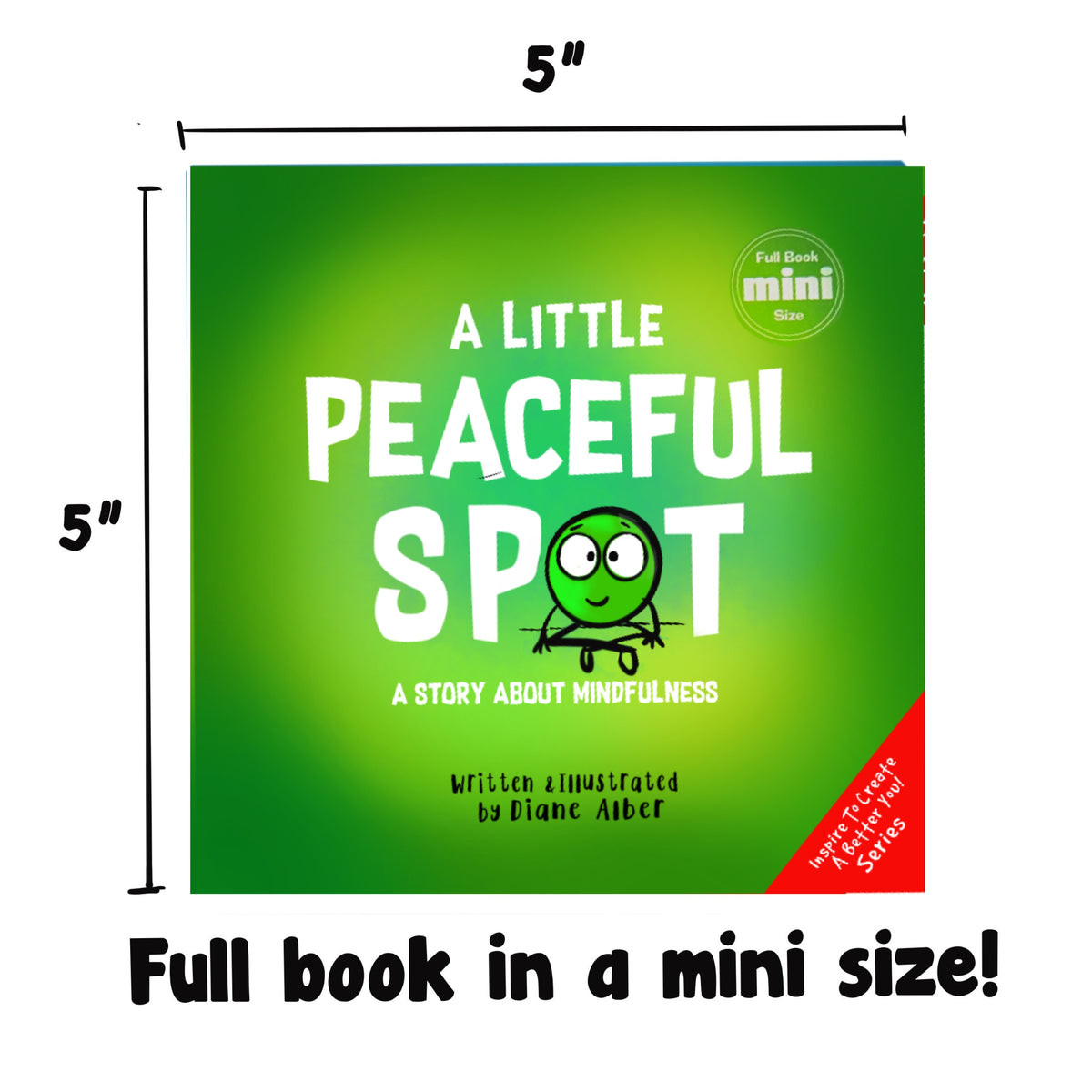 30 Mini Books Peaceful SPOT – Diane Alber