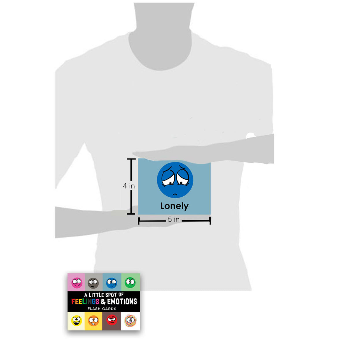 REGULAR-A Little SPOT of Feelings and Emotions FLASHCARDS – Diane Alber