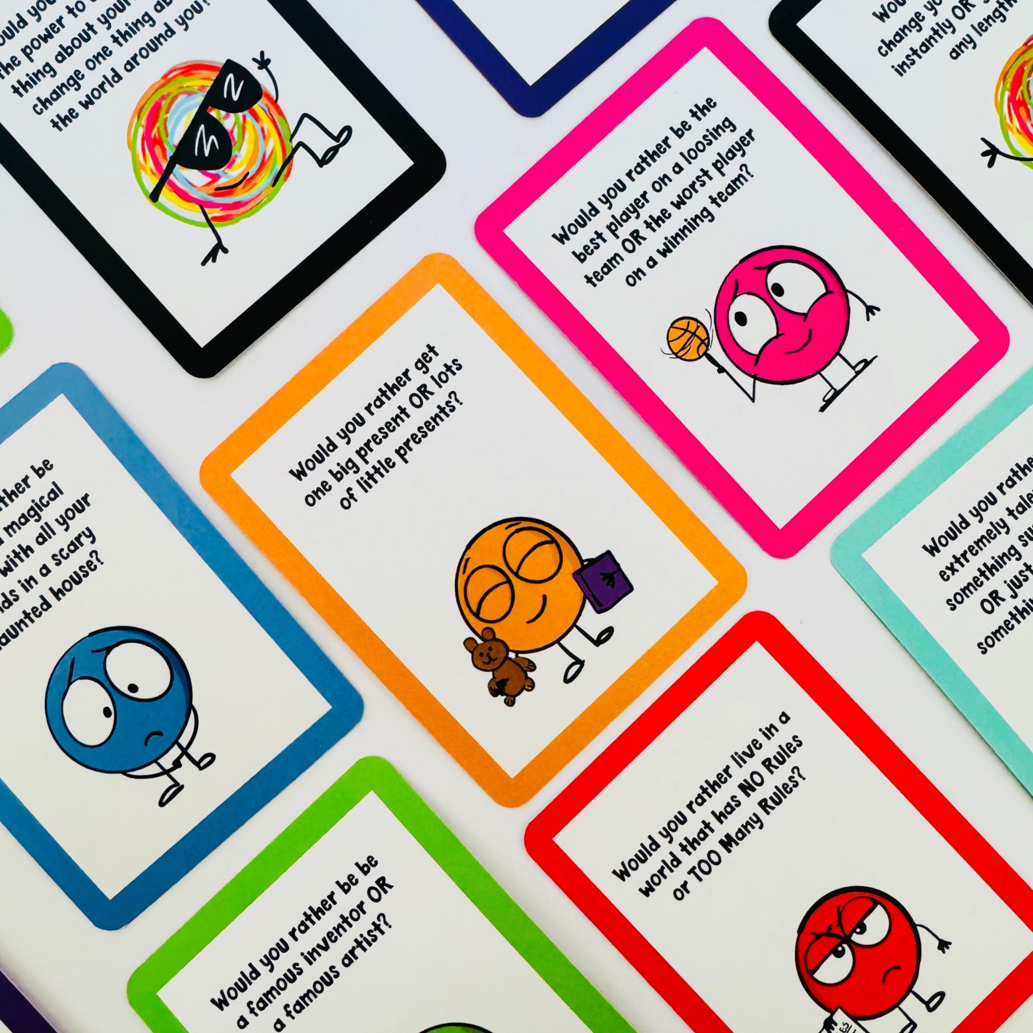 Would You Rather Question Cards
