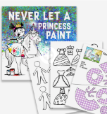 Never Let a Princess Paint Printable – Diane Alber