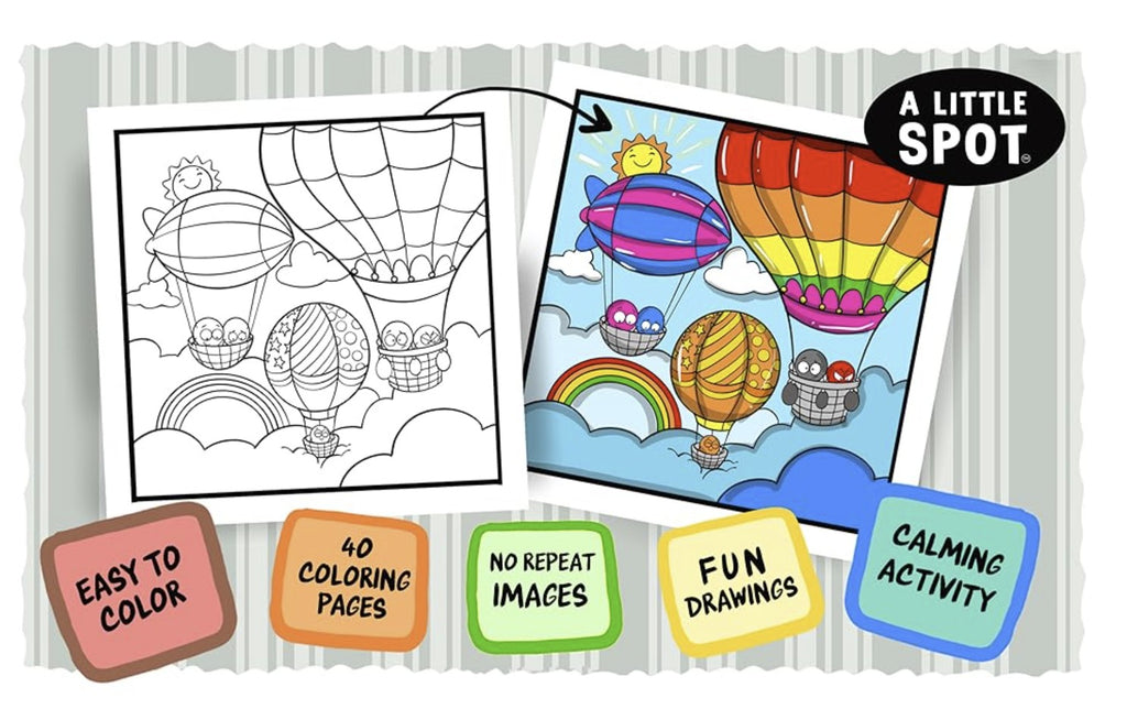 A Little SPOT Feelings COLORING Book – Diane Alber