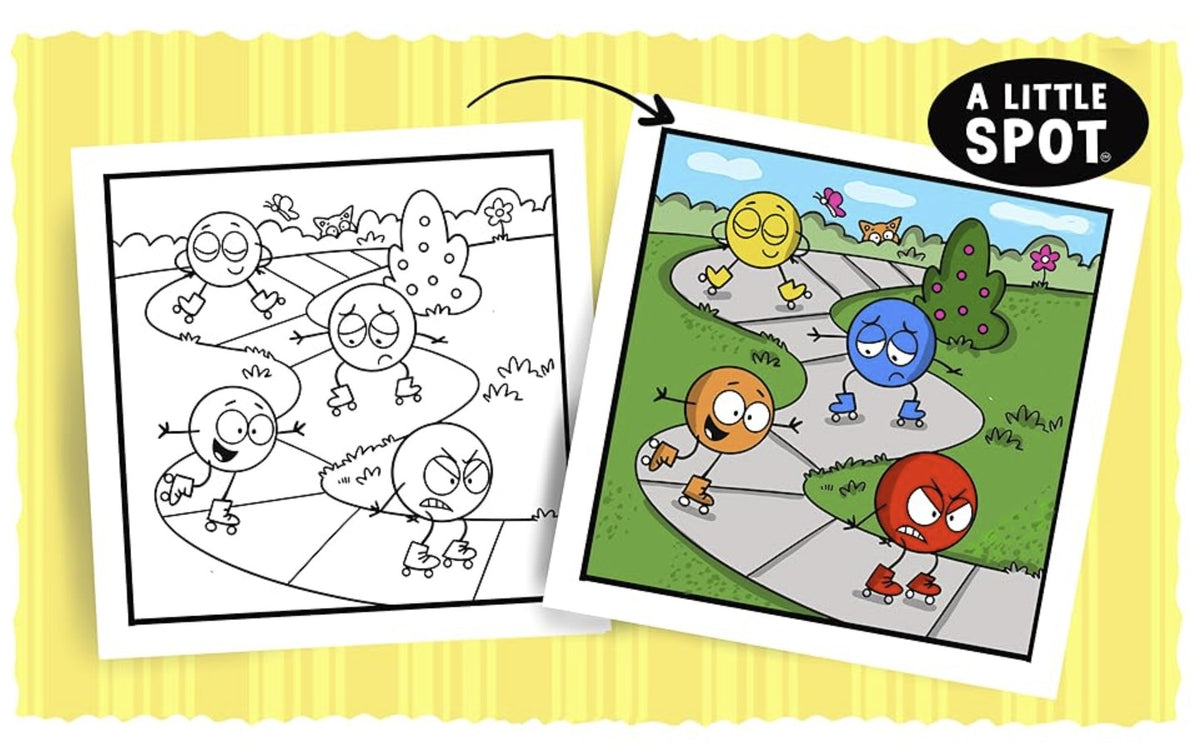 A Little SPOT Feelings COLORING Book – Diane Alber