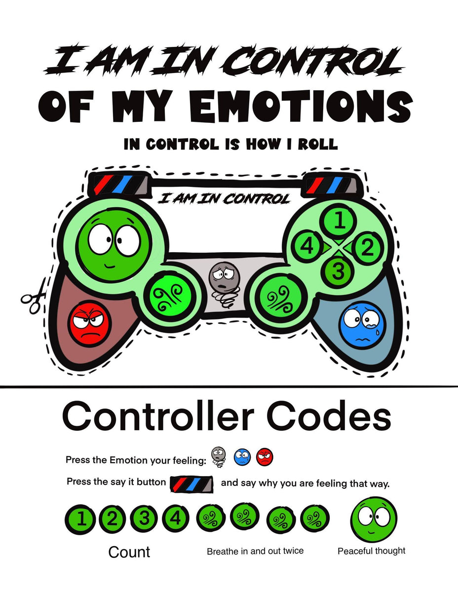 BIG EMOTIONS Remote Control-Download Activity Printable – Diane Alber