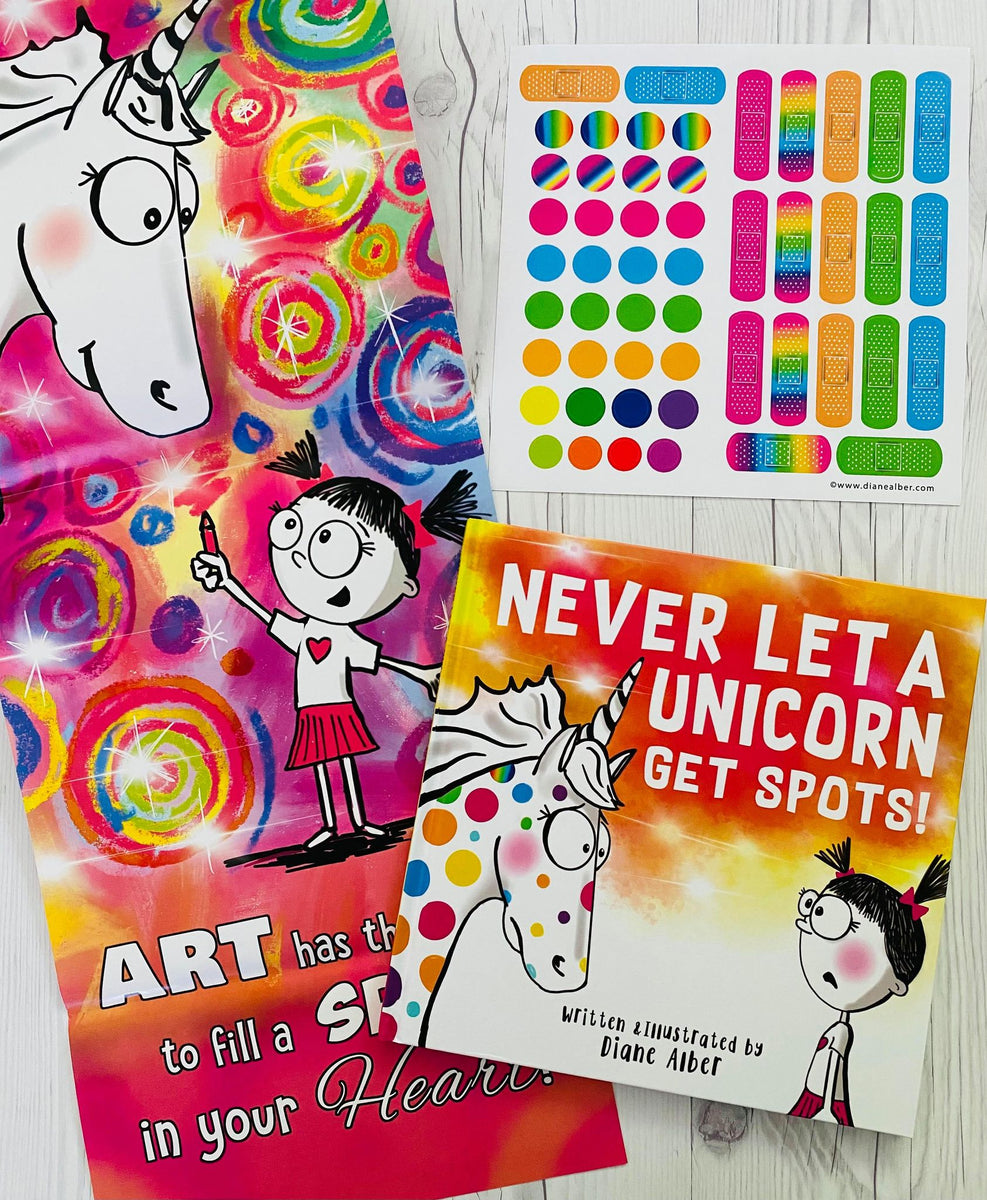 Never Let A Unicorn Get Spots! – Diane Alber