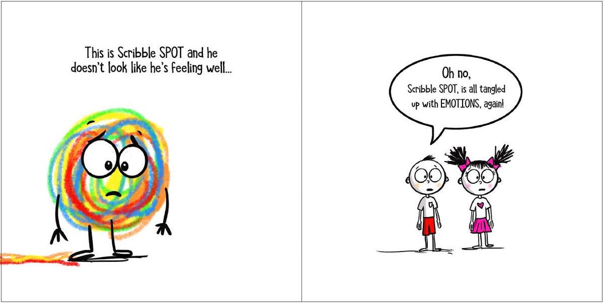 A Little Scribble SPOT: A Story About Colorful Emotions – Diane Alber