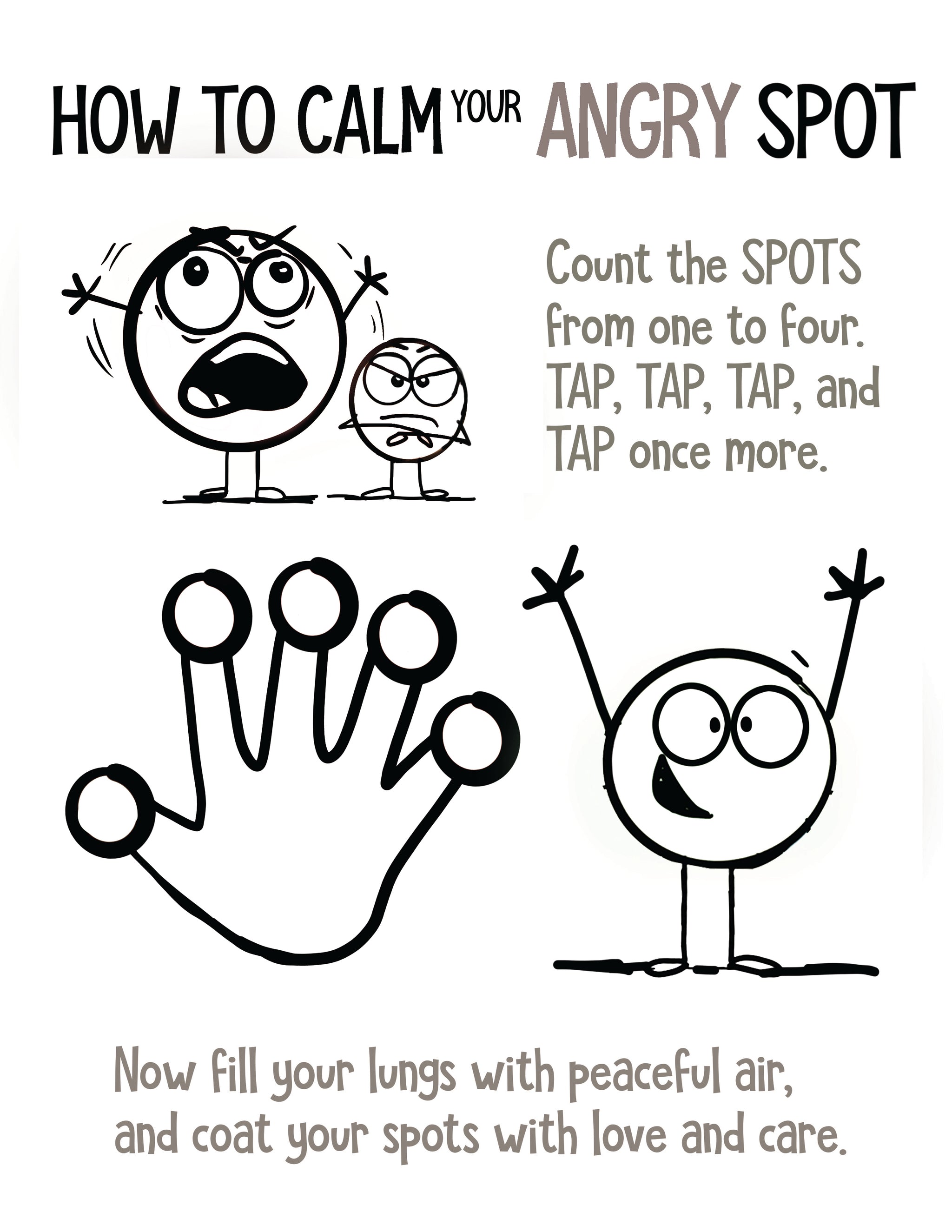 feeling spot coloring pages