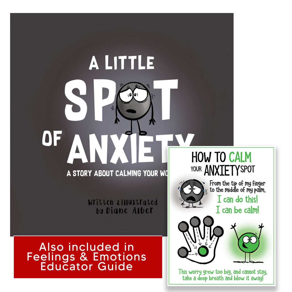 A Little SPOT of Anxiety- Download Acitivity Printable – Diane Alber