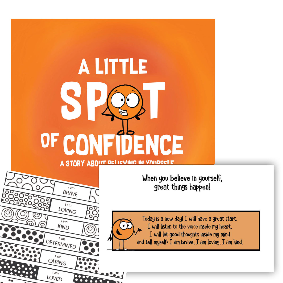 A Little SPOT of Confidence-Download Activity Printable – Diane Alber