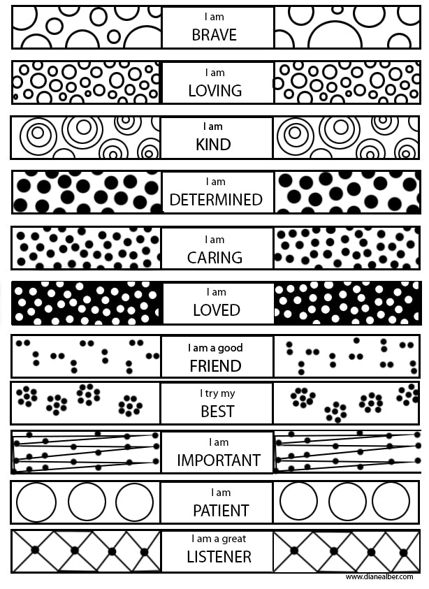 A Little SPOT of Confidence-Download Activity Printable – Diane Alber