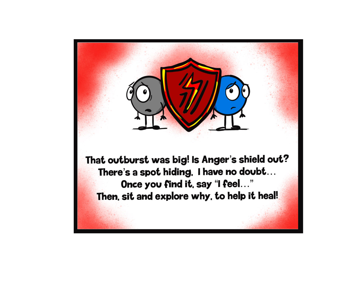 Anger’s Shield Printable Posters – Diane Alber