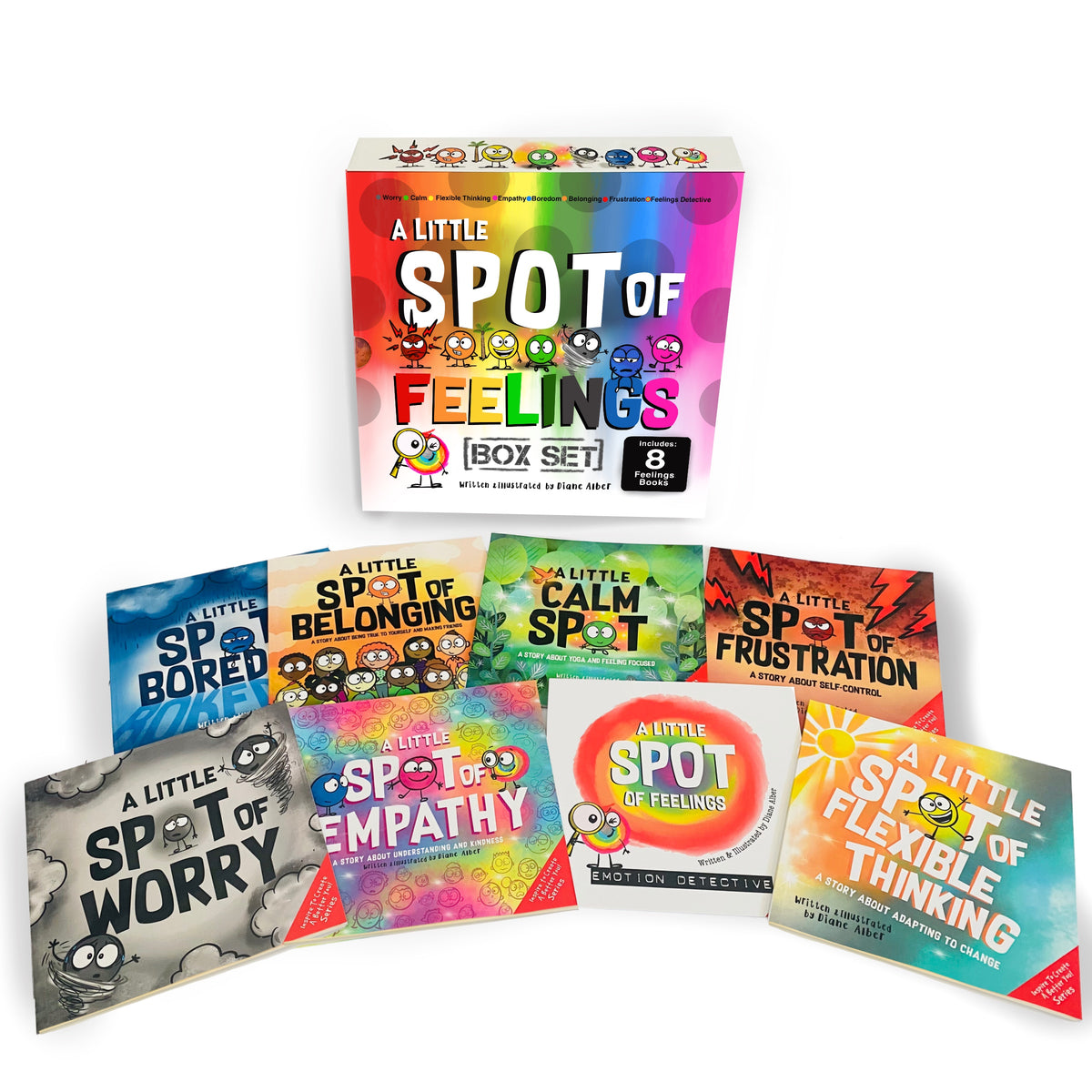 A Little SPOT of Feelings Box Set (8 Books: Empathy, Frustration, Calm ...