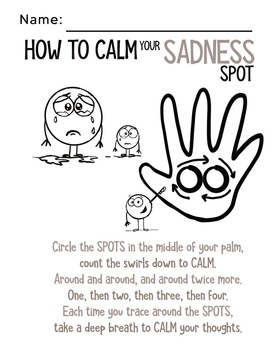 A Little SPOT of Sadness-Download Activity Printable – Diane Alber