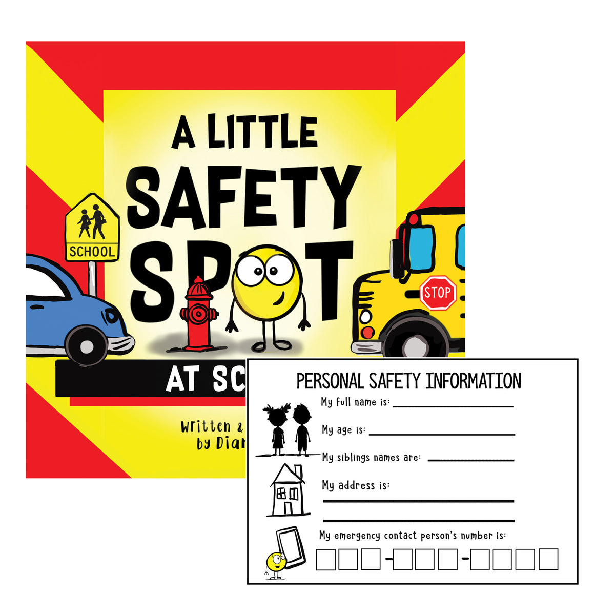 A Little SPOT of Safety-Download Activity Printable – Diane Alber